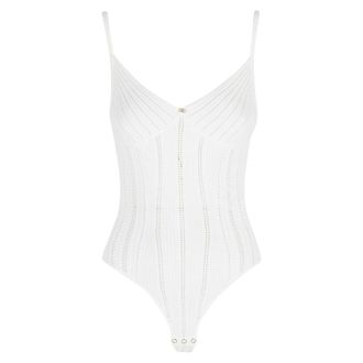 Elisabetta Franchi Damen, Oberteile, Wei&szlig;, LGr&ouml;&szlig;e