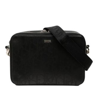 Dior Pre-owned Perforated Crossbody Bag - - Pre-owned - Damen - Schwarzk - ONE SIZE