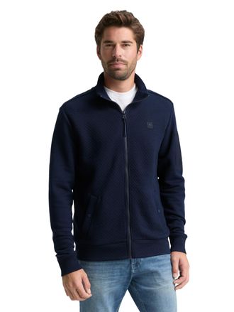 Tom Tailor Herren 1049263 Sweatjacke Mit Ärmeltasche, 10668 - Sky Captain Blue, L EU
