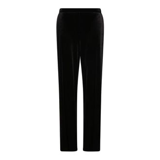 Blanca Vita High-waisted Samt Hose - - Trousers - Damen - Schwarzk - 2XS
