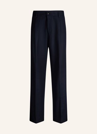 Strellson Flanellhose Jarod Loose Fit blau