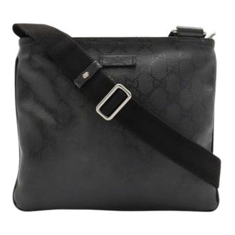 Gucci Pre-owned GG Imprim&eacute; PVC Schultertasche - - Pre-owned - Damen - Schwarzk - ONE SIZE