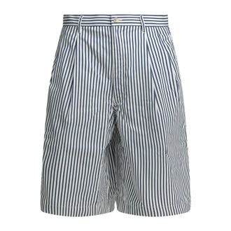 Comme Des Gar&ccedil;ons Shorts Pliss&eacute;s &agrave; Rayures - Homme - Shorts - Multicolore - Taille: M
