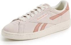 Reebok Baskets Club C Grounds UK pour femme, Luxe gris/rose argile/craie, 37.5 EU