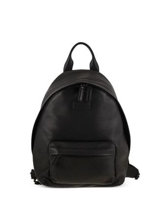 Kiton Rucksack aus Hirschleder - Schwarz
