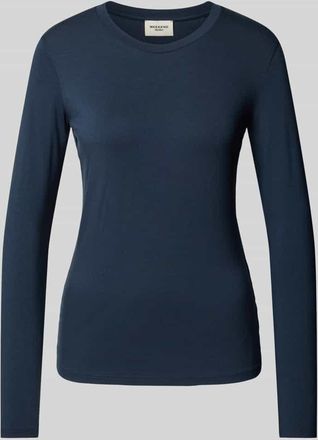 Max Mara Regular Fit Langarmshirt aus Viskose-Mix Modell MULTIE
