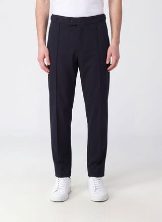 Giorgio Armani Slim Fit Hose aus Schurwolle mit dezentralem Verschluss