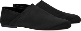 Alberta Ferretti Femme, Chaussures, Noir, Taille: 41 EU Mules en satin brillant