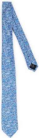Au Printemps Paris Cravate à motif en soie