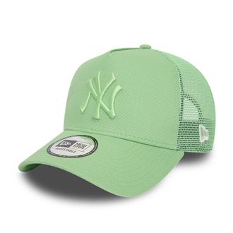 New Era Fanartikel Baseballkappe New York Yankees gebogener Schirm Mesh Einsatz MLB Trucker - One-Size
