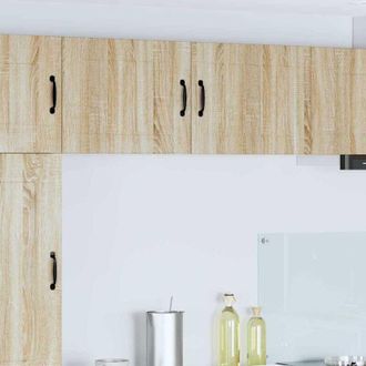 vidaXL vidaXL Armoire de cuisine Lucca 2 pcs Ch&ecirc;ne Sonoma 50 x 31 x 40 cm
