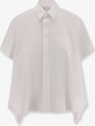 sacai Cotton blend Poplin shirt - SACAI - gender_Woman