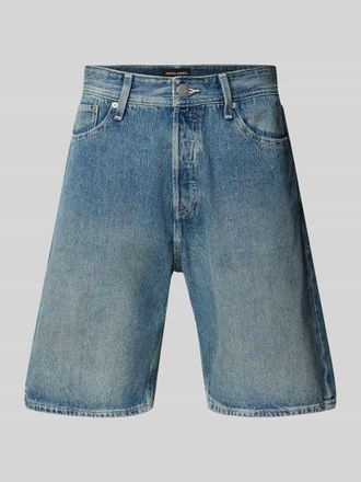 Jack & Jones Baggy Fit Jeansshorts im Used-Look Modell ALEX