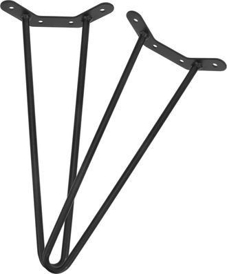 Angoily 2stücke Haarnadel-tischbeine Aus Industrielles Design Für Schreibtische Und Kaffeetische Einfach Zu Montieren Und Auszutauschen Möbelzubehör