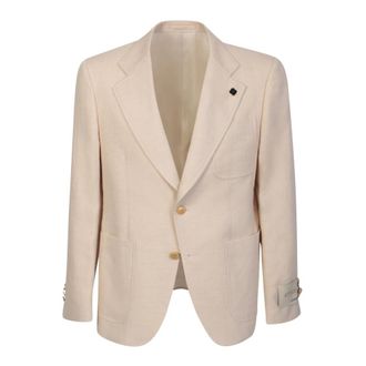Lardini Einreiher-Blazer - - Suits - Herren - Beige - M