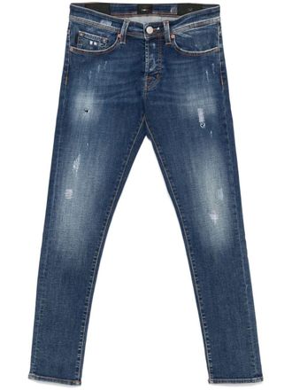 Sartoria Tramarossa Confort Slim-Fit-Jeans - Blau