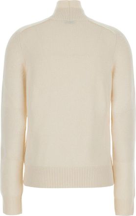 Burberry Cotton Turtleneck Sweater - White