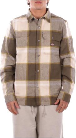 Dickies Homme, Vestes, Multicolore, Taille: S Nimmons Long Sleeve Shirt
