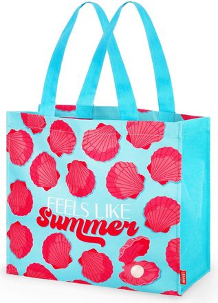 Legami Legami Unisex Beach Bag, Türkis