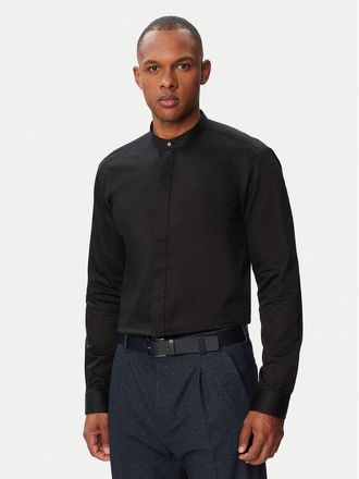HUGO BOSS Hemd Kaleb 50544949 Schwarz Slim Fit