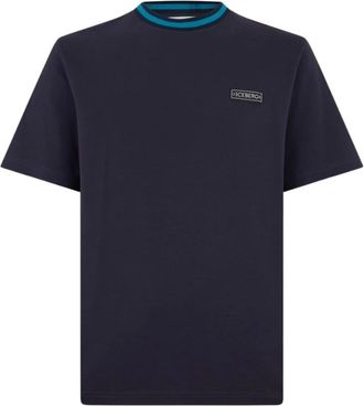 Iceberg T-Shirt aus Interlock mit Looney Tunes Artwork - - Tops - Herren - Blau - L