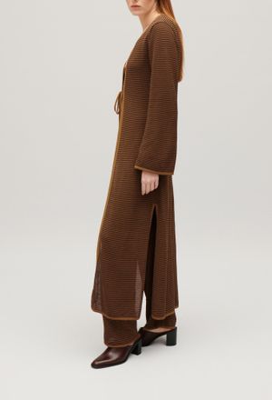 Claudie Pierlot Cardigan long marron