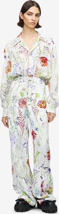 Alexander McQueen Floraler Wiesen-Print - Item 819000QZAQV9015