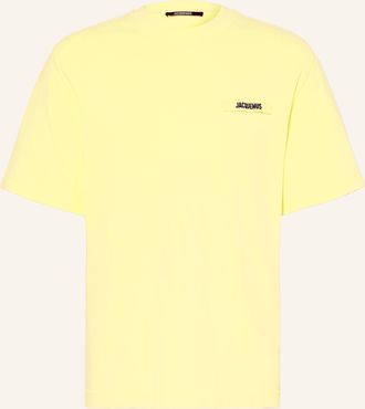 Jacquemus Jacquemus T-Shirt Le Tshirt Gros Grain gelb