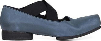 Uma Wang UMA Wang, Femme, Chaussures, Bleu, Taille: 39 EU Ballerines &agrave; bout carr&eacute;