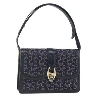 Celine Pre-owned Vintage Schultertasche - - Pre-owned - Damen - Blau - ONE SIZE