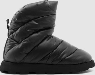 PIUMESTUDIO Bottines Luna Noir