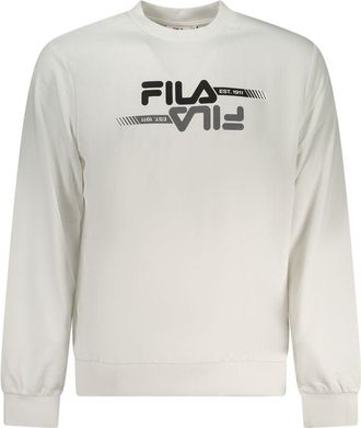 Fila Wei&szlig; Polyester Herren Sweatshirt