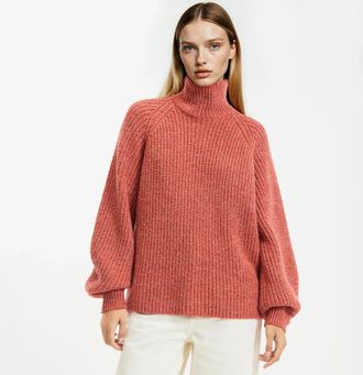 La Redoute Collections Pull Oversize Col Montant En Grosse Maille