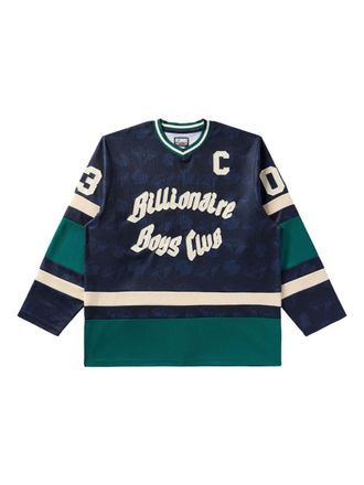 Billionaire Boys Club haut Celsius LS en maille - Bleu
