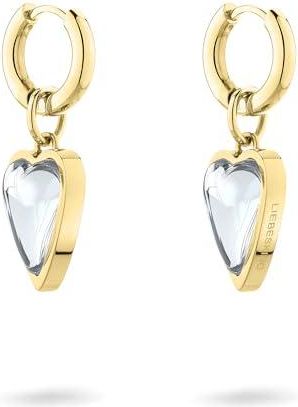 Liebeskind Boucles doreilles Femme LJ-1702-E-28 en acier inoxydable IP or