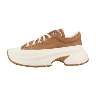 Converse Run Star Crush OX - Femme - Chaussures - Brun - Taille: 41 EU