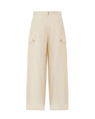 Pinko Womens Trousers Rosalin Beige G. Maroso