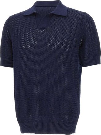 FILIPPO DE LAURENTIIS Homme, Tops, Bleu, Taille: XL Filippo De Laurentis T-shirts et Polos