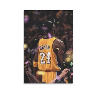 Generic Poster Legend&auml;rer Basketballspieler Kobe Bryant (17) Kunstwerke Bild Druck Poster Wandkunst Malerei Leinwand Dekor Home Poster 30 x 45 cm