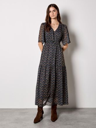 Apricot Kleid
