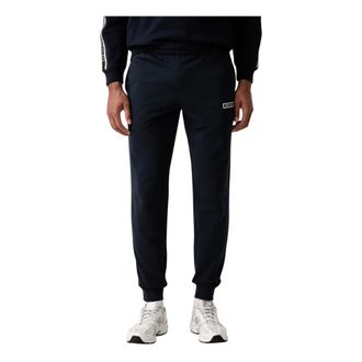 Emporio Armani Pantalon de surv&ecirc;tement &agrave; bande logo - Homme - Pantalons - Bleu - Taille: XL