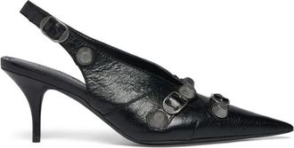 Balenciaga Hohe Schuhe - Cagole Slingback Pumps - Gr. 36,5 (EU) - in Schwarz - für Damen