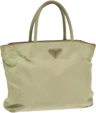 Prada Pre-owned Vintage Tote Bag - - Pre-owned - Damen - Gr&uuml;n - ONE SIZE