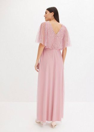 Bonprix Maxikleid f&uuml;r Abiball, Festtage und Hochzeiten, aus feinem T&uuml;ll