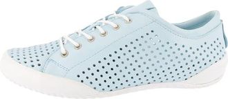Andrea Conti Chaussures &agrave; Lacets Femme 0345767, Pointure:38 EU, La Couleur:Bleu