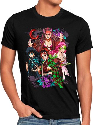 style3 Hashira Sword Herren T-Shirt Demon Anime Japan Manga, Gr&ouml;&szlig;e:XXL