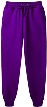 ORANDESIGNE Pantalon de Survêtement en Polaire Fine Homme Pantalon de Jogging Pants Doublure Polaire Chaud Pantalons de Sport Training Survêtement avec Poches Spo