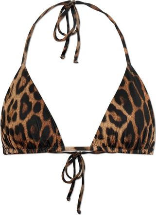 Moschino Femme, Maillots de bain, Brun, Taille: 42 FR Haut de bikini