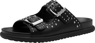 Tamaris Pantolette Damen Flach schwarz,EU 39