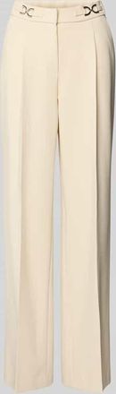 Toni Wide Leg Stoffhose mit Bundfalten Modell luisa